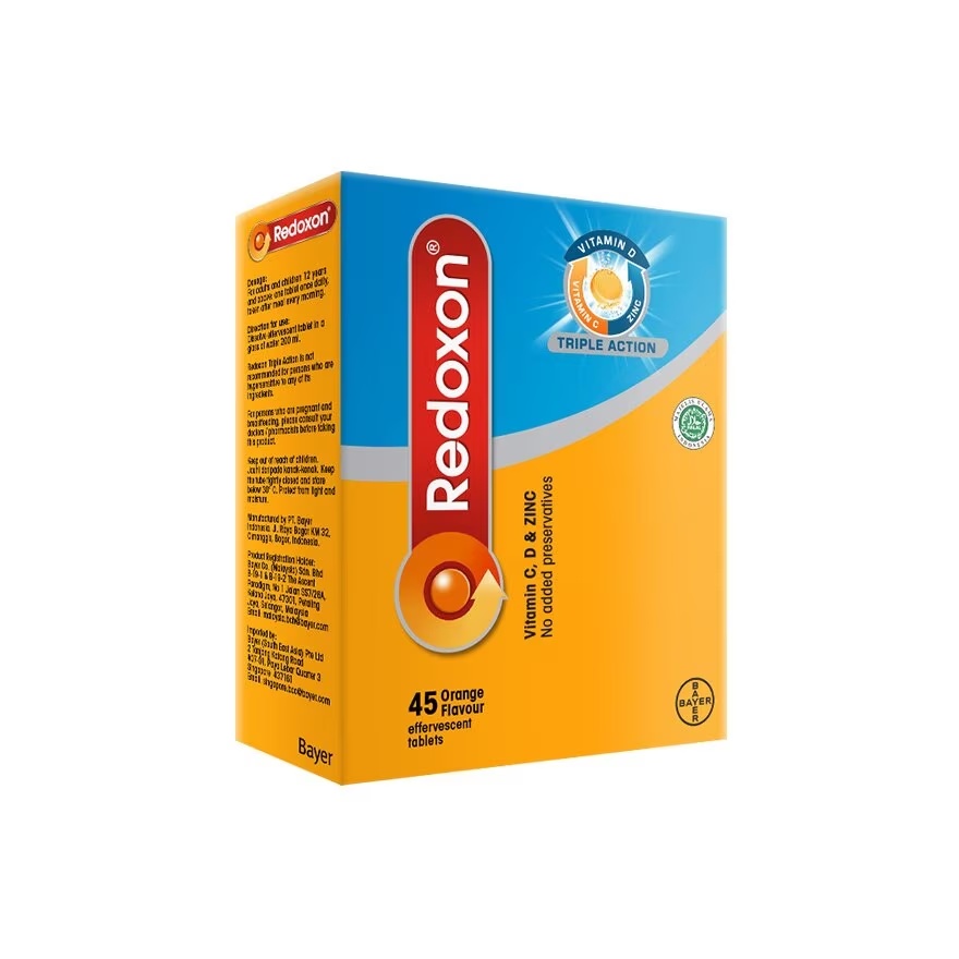 Triple Action Effervescent Tablet 45S - Watsons