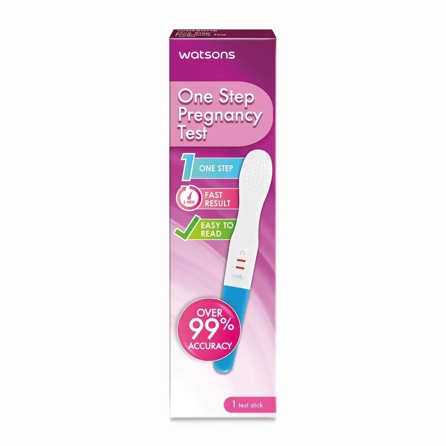 One Step Pregnancy Test 1's - Watsons